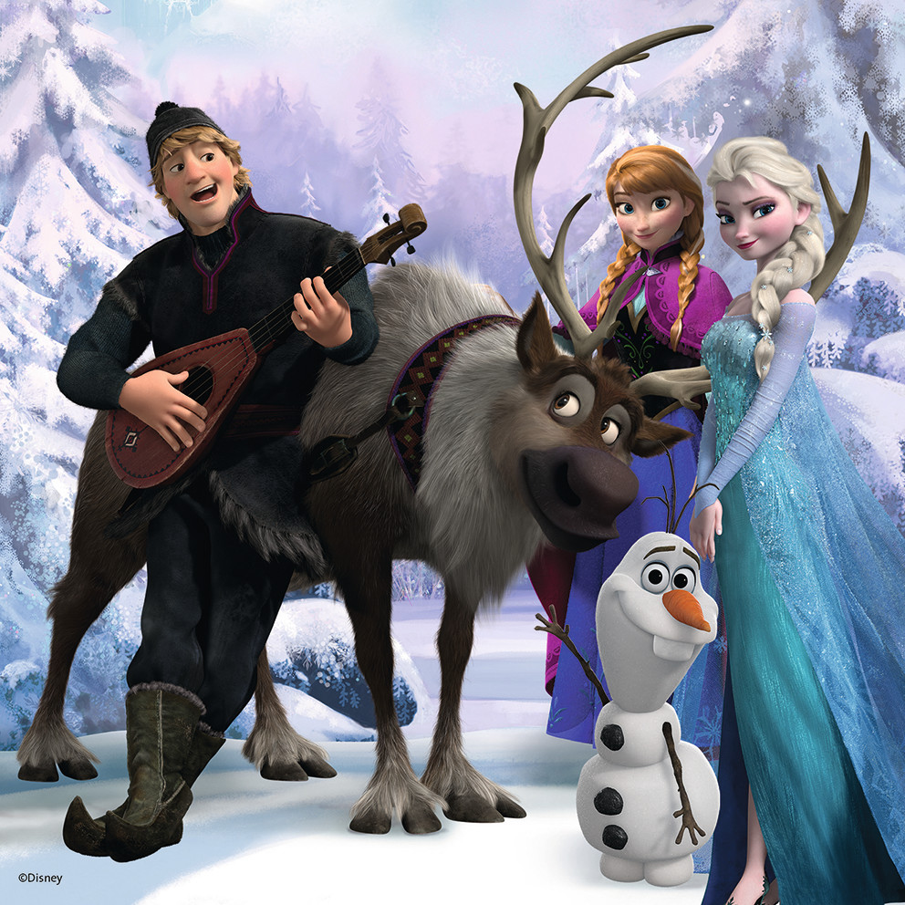 Disney Ledové království 3v1 + pexeso Ravensburger Dětské puzzle 25 ... Disney Ledové království 3v1 + pexeso Ravensburger Dětské puzzle 25 ...