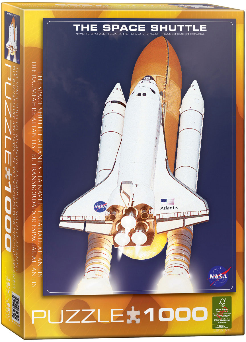 Raketoplán Atlantis EuroGraphics Puzzle 1000 | pucliky.cz