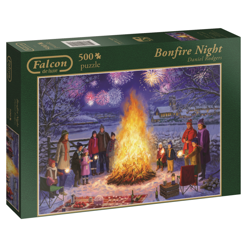 Bonfire Night Falcon Puzzle 500 | pucliky.cz